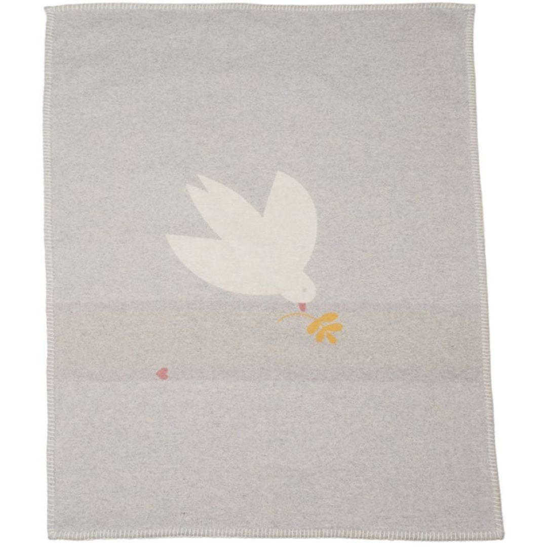 Baby Blanket Dove - Grey, David Fussenegger – The Urban Studio