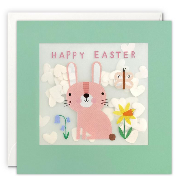 Happy Easter Rabbit Greeting Card – The Urban Studio
