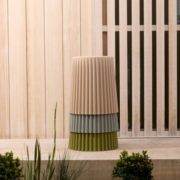 Ned Collections TOM Stool - Nude – The Urban Studio