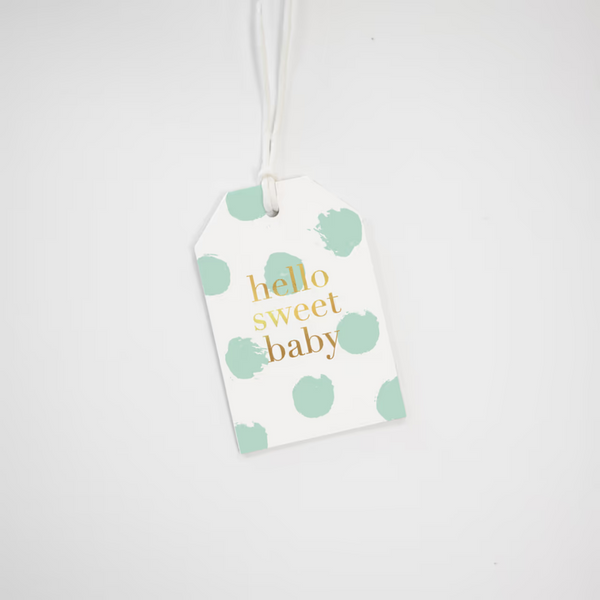 Papier HQ Gift Tag - Hello Sweet Baby – The Urban Studio