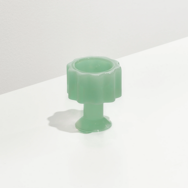 Fazeek Wave Candle Holder - Jade – The Urban Studio
